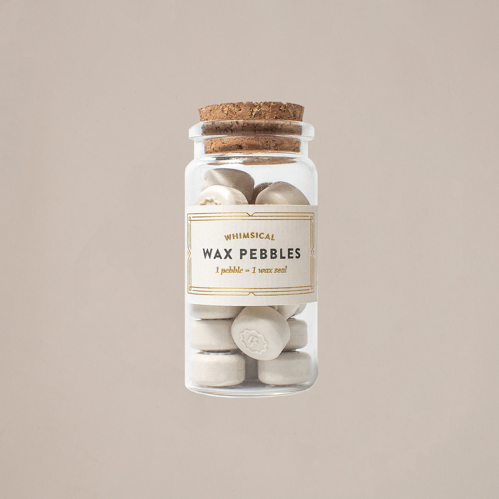 Wax Pebbles - Ivory – London Letters